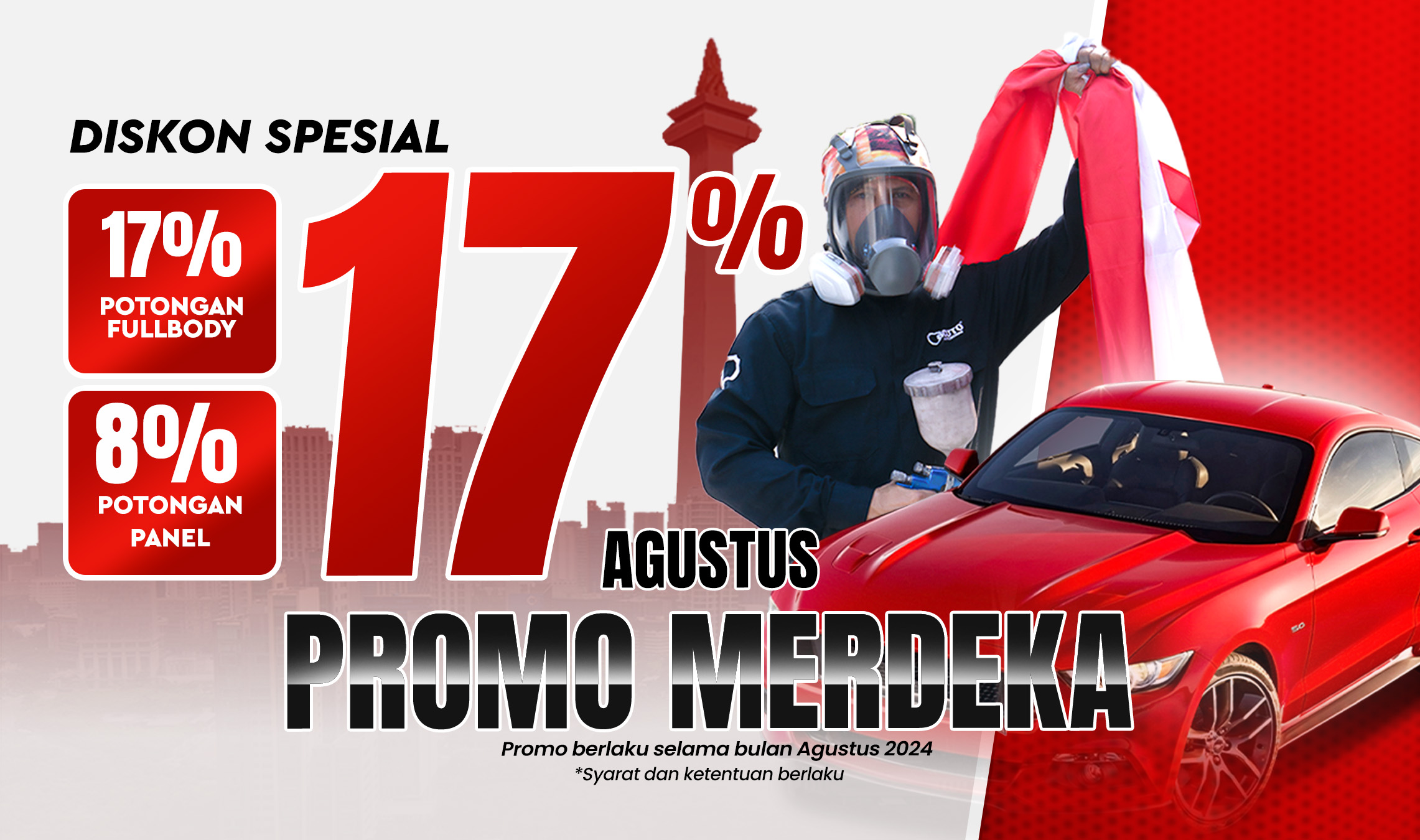 Promo Merdeka Scuto Paint Agustus 2024: Diskon Spesial untuk orang yang ...