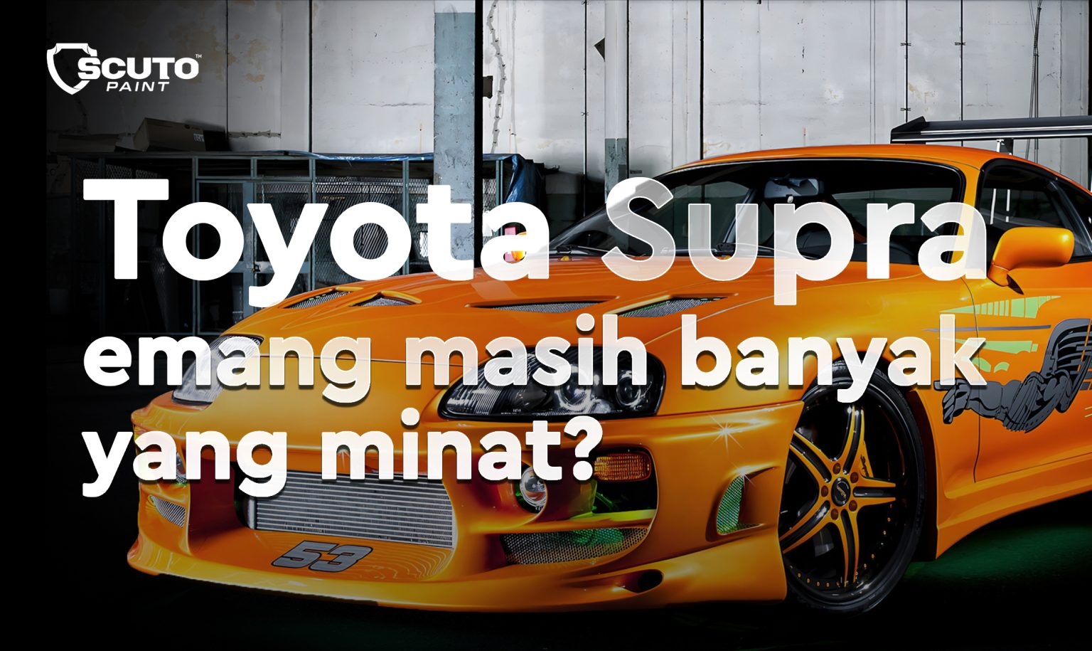 Toyota Supra: Emang masih banyak yang minat? - Scuto Paint - Bengkel ...