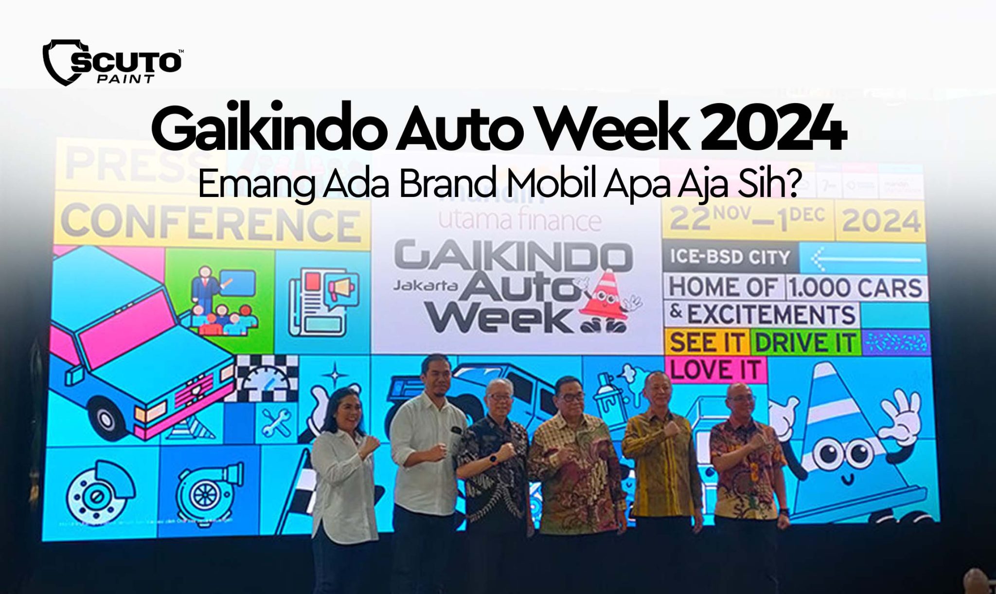 GJAW 2024, Emang Ada Brand Mobil Apa Aja Sih? - Scuto Paint - Bengkel ...